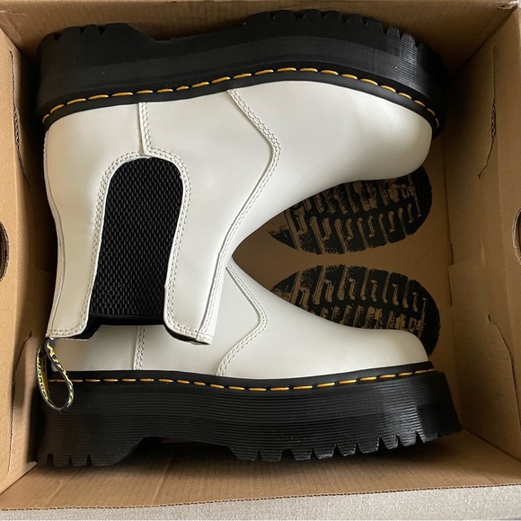 Dr. Martens | Shoes | Doc Marten White Boots | Poshmark